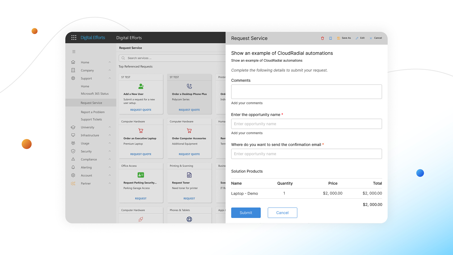 Drag And Drop Automations Cloudradial Feature